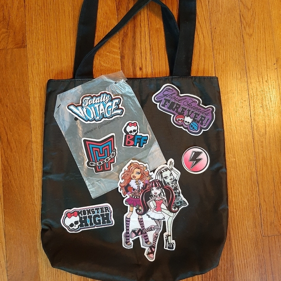 monster high | Toys | Monster High Tote Bag Wironon Decals | Poshmark